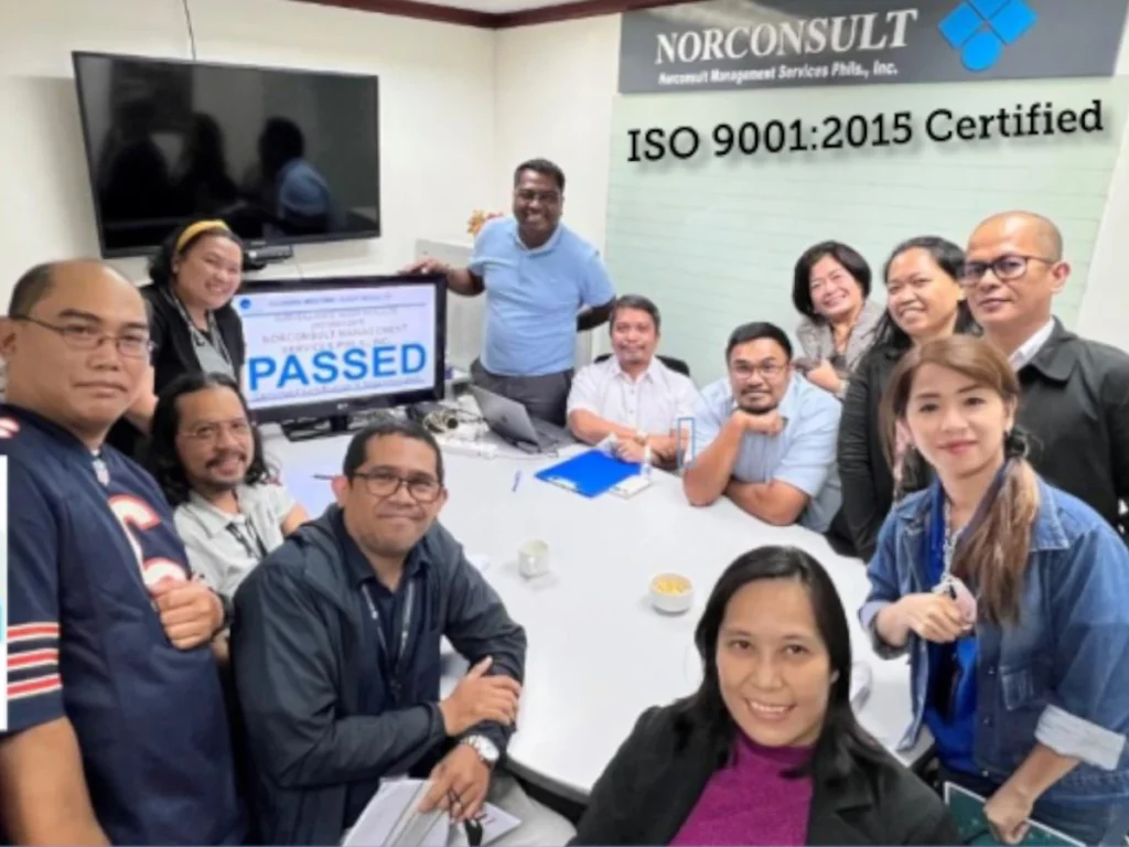ISO 9001:2015 – Norconsult Management Services Phils Inc